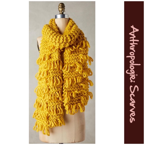 Anthropologie | Accessories | Anthro Layered Loops Scarf | Poshmark